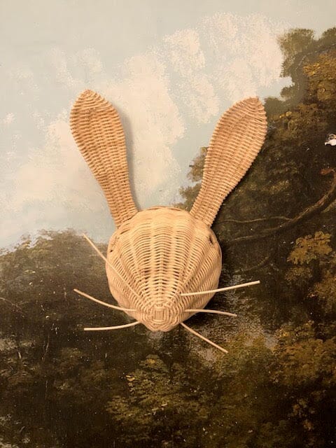 rabbit head wall mount